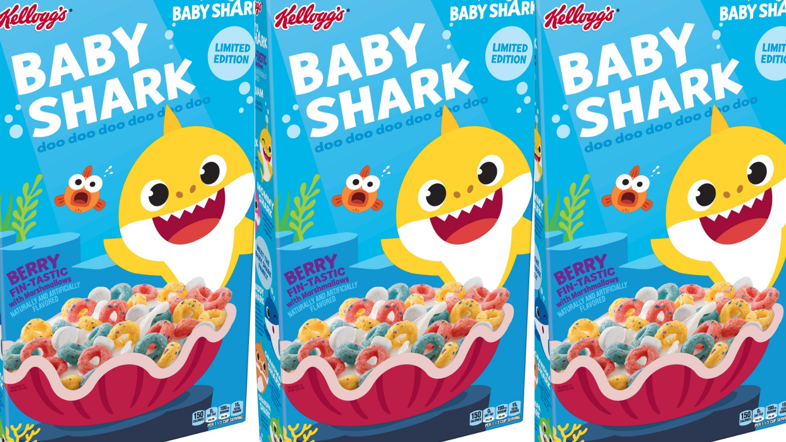 'Baby Shark' Cereal Kellogg