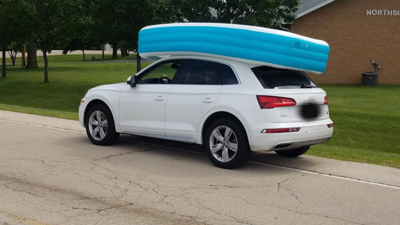 Jennifer A. Janus Yeager Drove Car With Pool On Top