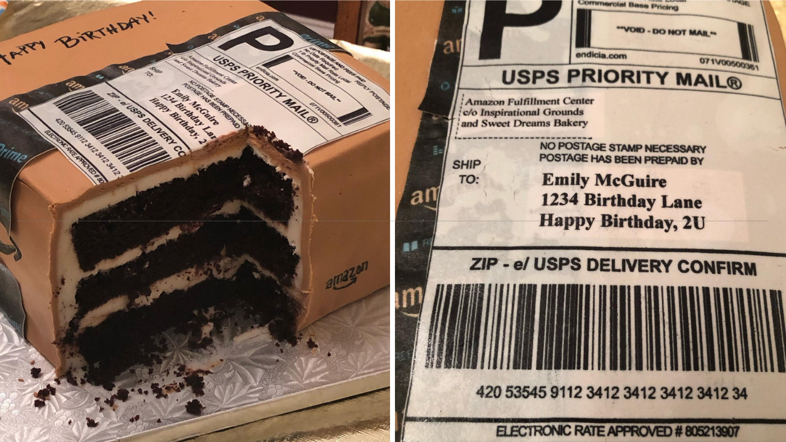 Amazon Box Cake Photos Goes Viral