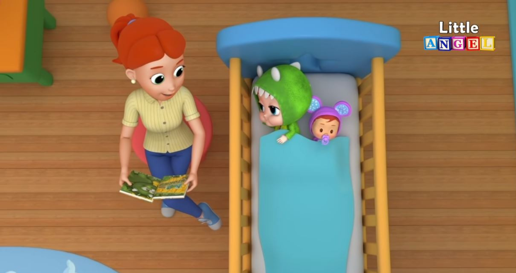 Little Angel Nursery Rhymes: Yes Yes Bedtime Song | Moms.com