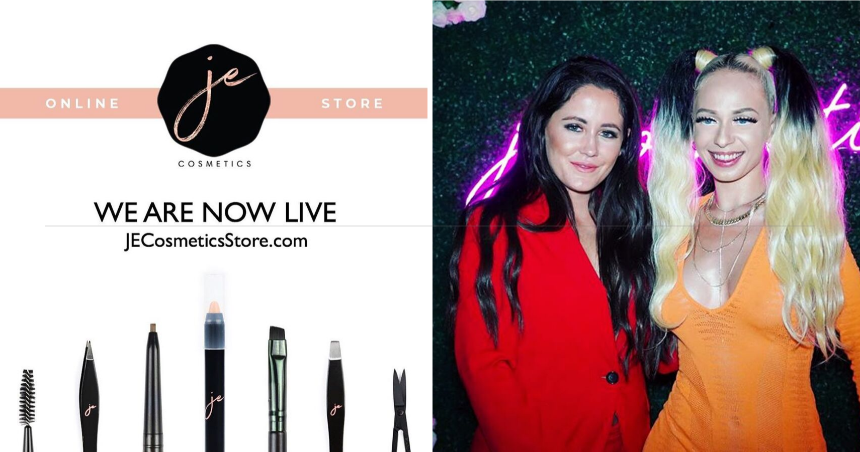 Jenelle Evans Launches JE Cosmetics, Her Own Makeup Line