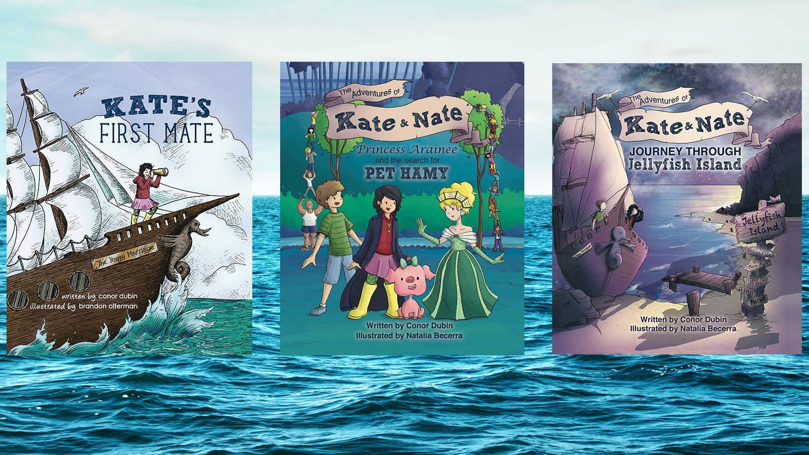 REVIEW: Conor Dubin's 'Adventures )f Kate And Nate' Book Series