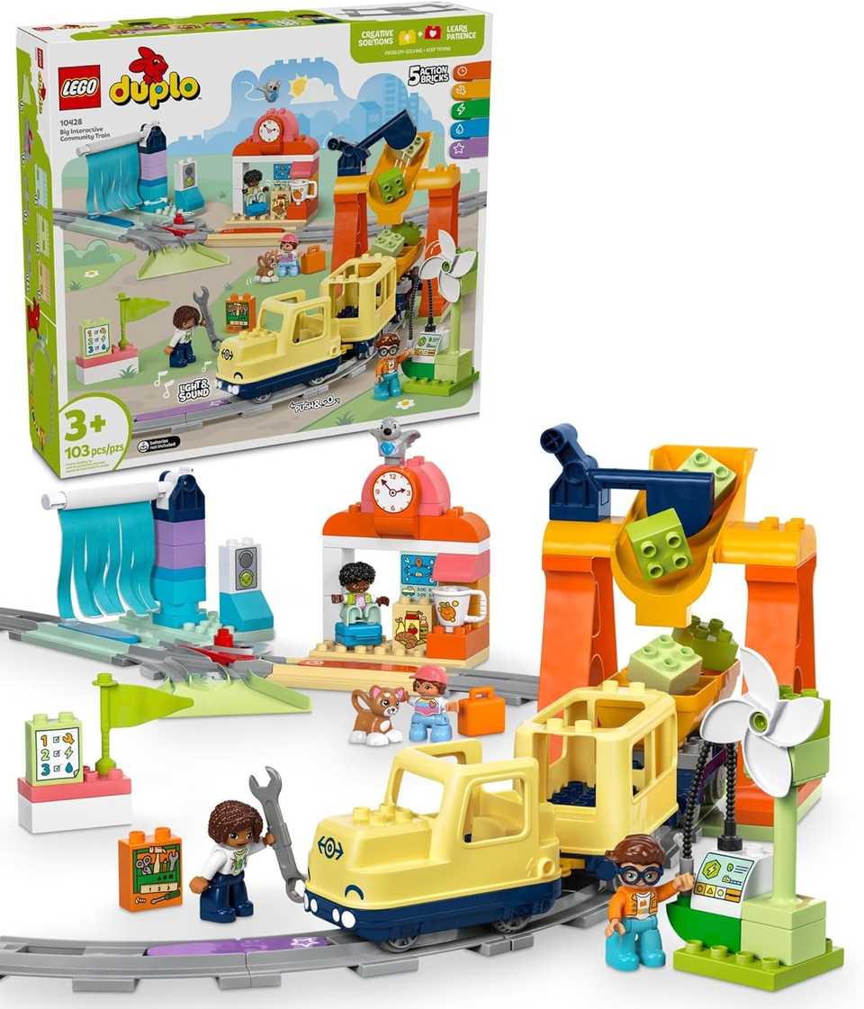 12 Best LEGO DUPLO Train Sets For Ages 3 and Up