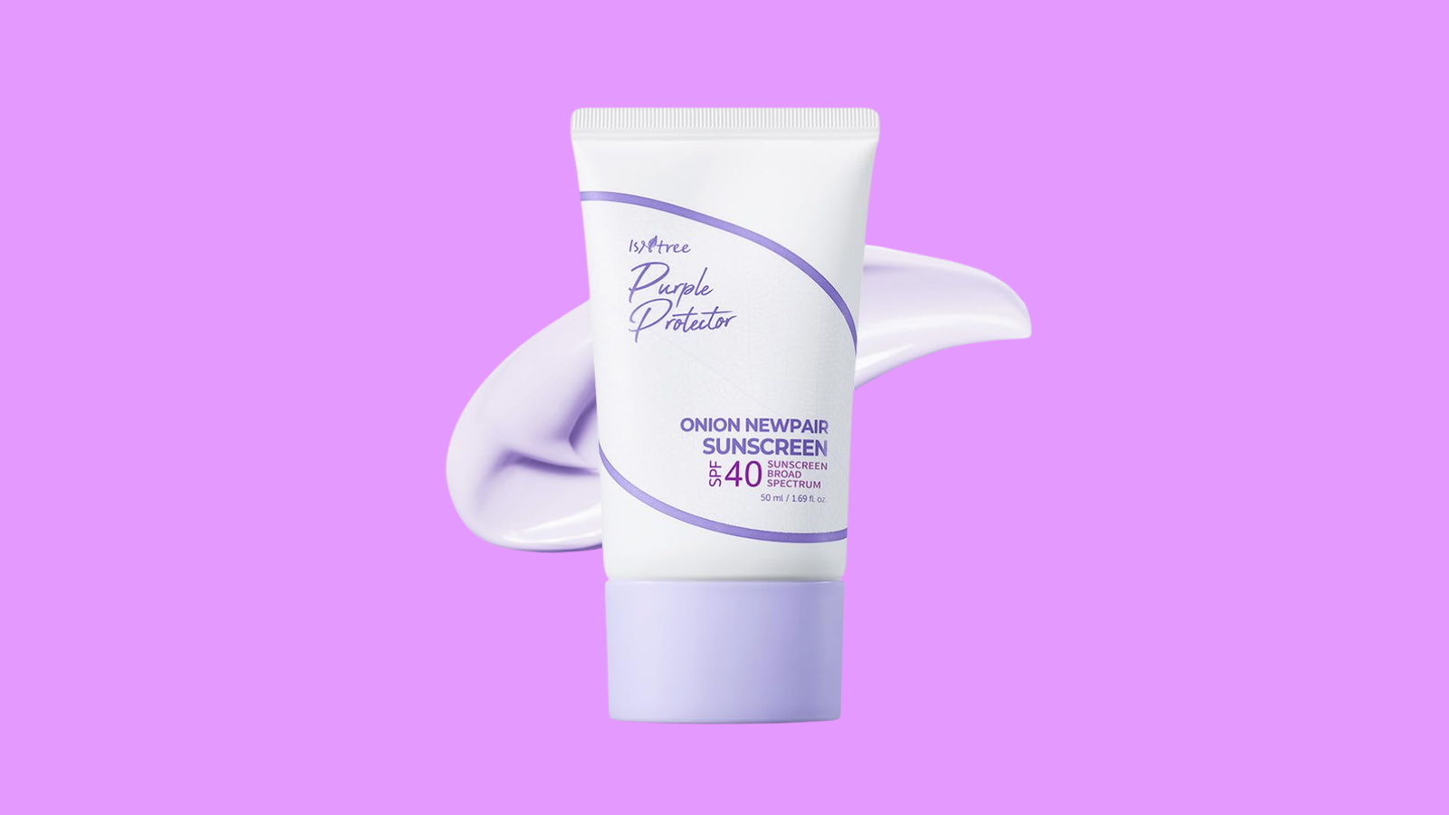 Isntree Onion Newpair SPF 40 Purple Protector Sunscreen Is On Sale