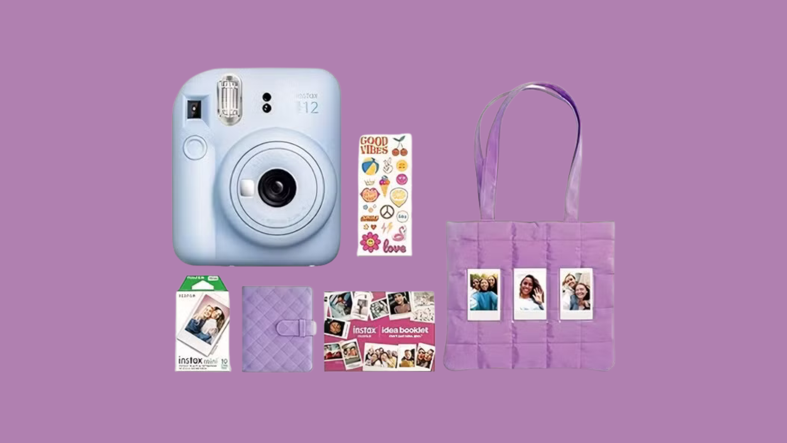 Fujifilm Instax Mini 12 Holiday Bundle: The Perfect Gift for Tweens and ...